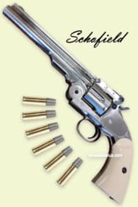 ASG Schofield 6" Silver 4.5mm ilmapistooli