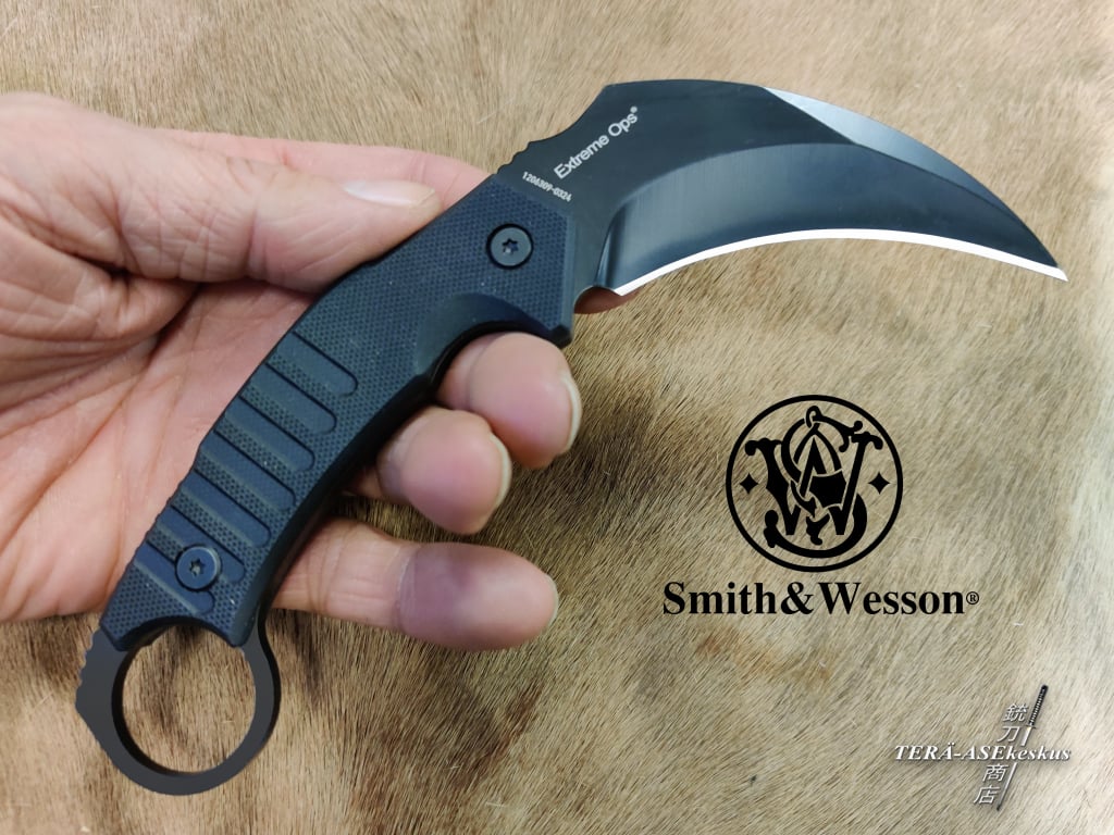 Smith & Wesson Extreme Ops Fixed Karambit knife